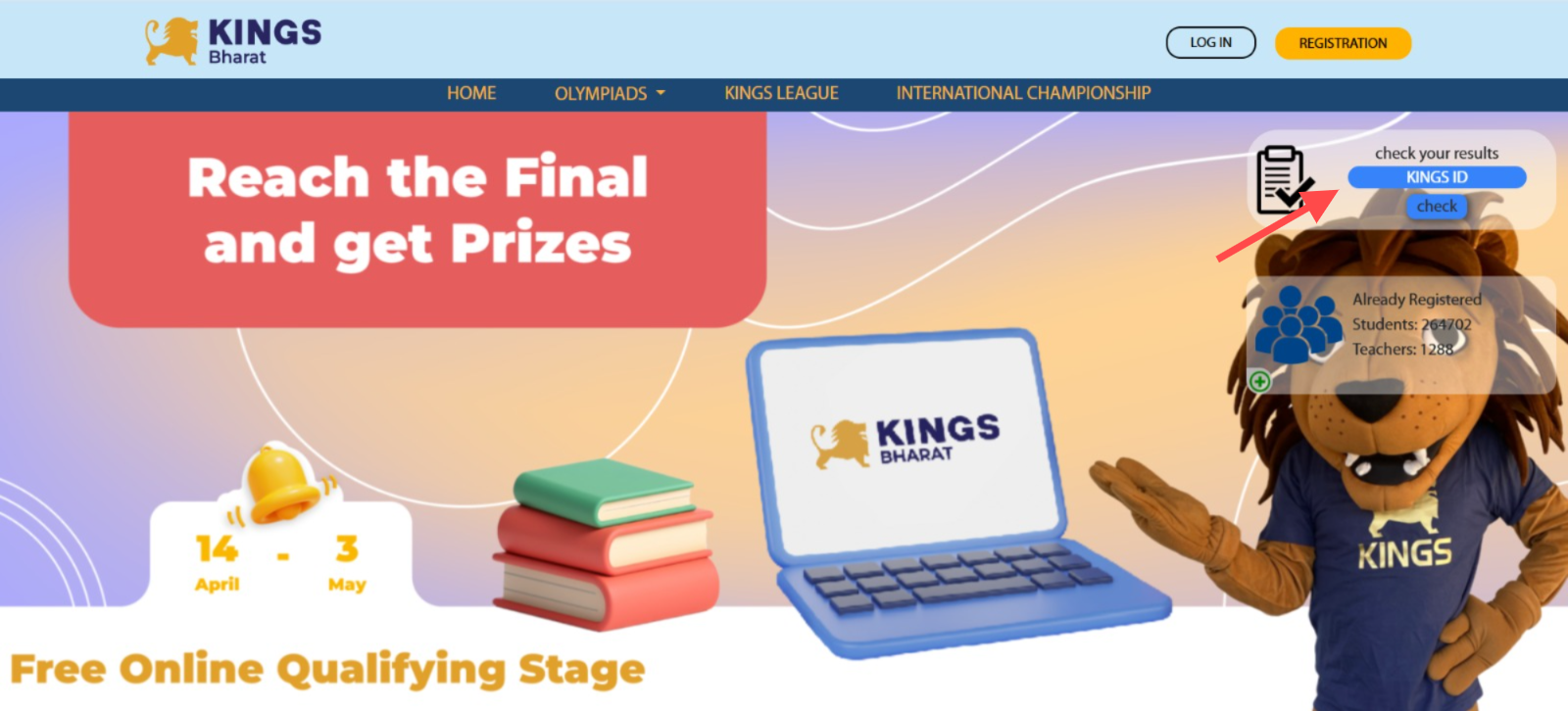 Kings Olympiad in India